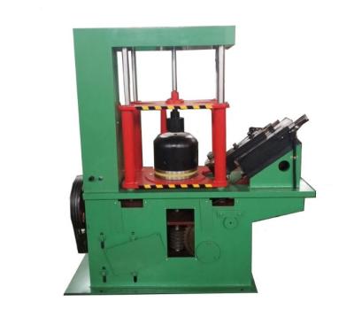 China Hydraulic 4kW Trimming and Beading Machine for Small LPG Cylinder Production 350mm Diameter for sale