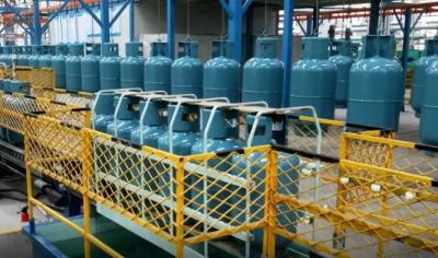 China LPG Gas Cylinder Air Leakage Testing Machine Production Line 0.6-0.8MPa 2.1MPa for sale