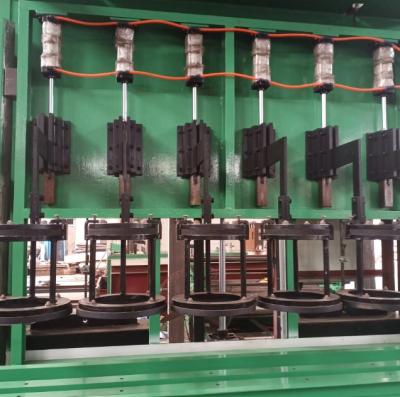 China 15kg LPG Gas Cylinder Air Leakage Testing Machine 2.1MPa 7.5KW for sale