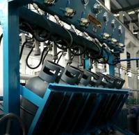 China LPG Gas Cylinder Manufacturing Line Air Leakage Testing Machine OEM for sale