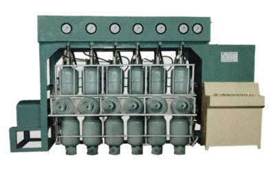 China Semi-Automatic LPG Cylinder Hydrostatic Testing Machine 10 Test Posts 30-120s for sale