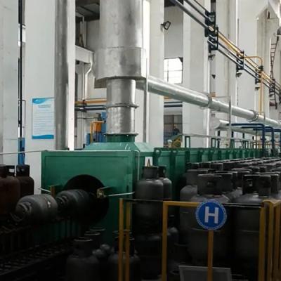 China Semi-Automatic Annealing Furnace for LPG Cylinder 650°C Chamber Temperature 60 PCS per Hour for sale