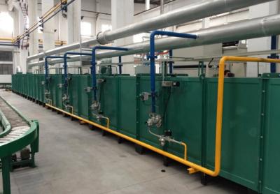 China LPG Gas Cylinder Annealing Furnace 310-580mm 60 PCS per Hour for Cylinder Production Line for sale