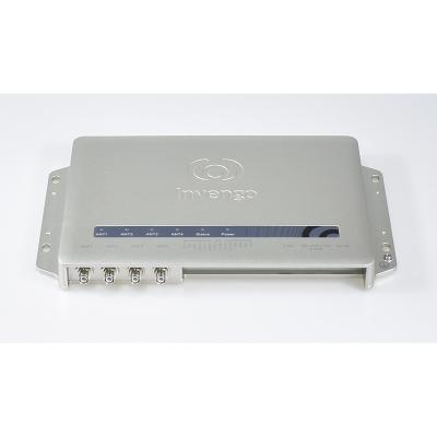 China Long Range Fixed UHF RFID Reader Dual CPU Aluminum Alloy For Rugged Environment for sale