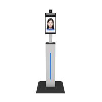 China F2-FH 1.2m Upright Access Control System Face Recognition Door with Temperature Measurement for sale