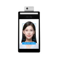 China Android7.1 Wiegand Output F2-H 8inch Face Recognition Temperature Measurement for sale