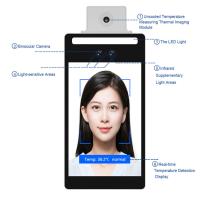 China F2-H Facial Android 7.1 Face Mask Recognition Thermometer for sale