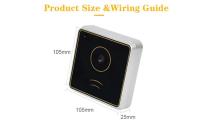 China QRCode Outdoor ISO14443A RFID Access Control System for sale