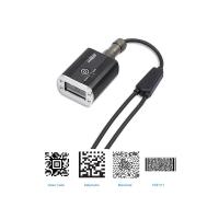 China RS232 IP68 Data Matrix Fixed Mount Barcode Scanner With Aviation Plug for sale