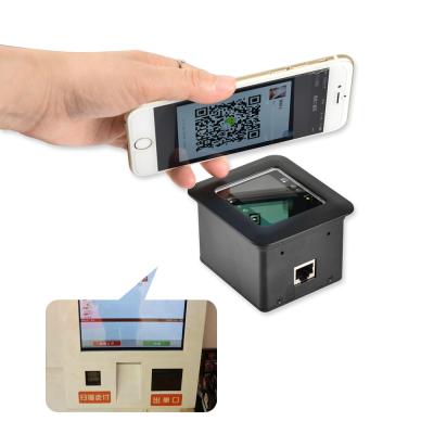 China 1D 2D QR Barcode Scanner USB RS232 Mobile QR Code Reader For Kiosk / Turnstile for sale