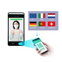 China USA EU Digital COVID Body Temperature Check Kiosk For Access for sale
