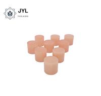 China Glossy Pink Resin Cap For Perfume Bottle Recyclable Multipurpose for sale