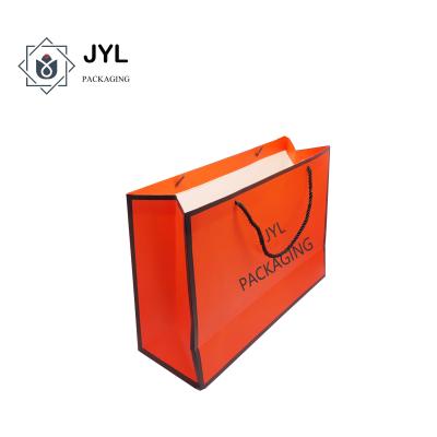 China Custom Kraft Paper Shopping Bags 1000pcs MOQ ISO9001 Recycled Eco Friendly for sale