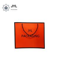 China Custom Kraft Paper Shopping Bags 1000pcs MOQ ISO9001 Recycled Eco Friendly for sale