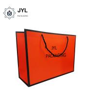 China Custom Kraft Paper Shopping Bags 1000pcs MOQ ISO9001 Recycled Eco Friendly for sale