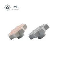 China Custom Flower Shaped Zamac Perfume Cap for High End Niche Brands 2000 Pcs MOQ for sale