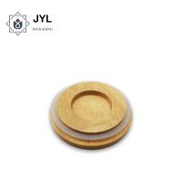 China Dustproof Bamboo Candle Lid Cover Ultralight Antibacterial Durable for sale