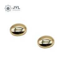 China Zinc Alloy Perfume Cap 30g 4cm Golden Non-Spill Round Metal Bottle Cap for sale