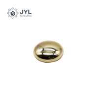 China Zinc Alloy Perfume Cap 30g 4cm Golden Non-Spill Round Metal Bottle Cap for sale