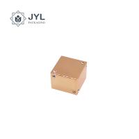 China Zinc Alloy Perfume Bottle Lid Square Shape with Crystals Custom Logo 2000 Pcs MOQ for sale