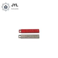 China Anti Oxidation Etched Metal Sticker Labels Aluminum Nameplates 3cm to 8cm ISO9001 Durable for sale