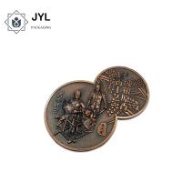 China Custom Zinc Alloy Embossed Metal Nameplates Sticker Label 2mm Thickness for sale