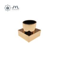 China Square Zamac Perfume Bottle Lid with Engraving Logo for Luxury Niche Brands 2000 pcs MOQ for sale