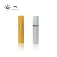 China Reusable Aluminum Silver Perfume Atomiser , Leakproof Portable Perfume Holder for sale