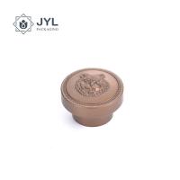 China Zinc Alloy Zamac Liquor Bottle Caps Electroplating Metal Round 28mm for sale