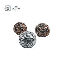 China Zinc Alloy Wine Bottle Caps Heavy Duty Round Nospill Tequila Liquor Custom Logo 2000pcs MOQ for sale
