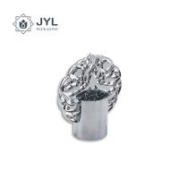 China Luxury Zamac Perfume Cap Customized Design Flower Shape For FEA15 Bottle for sale