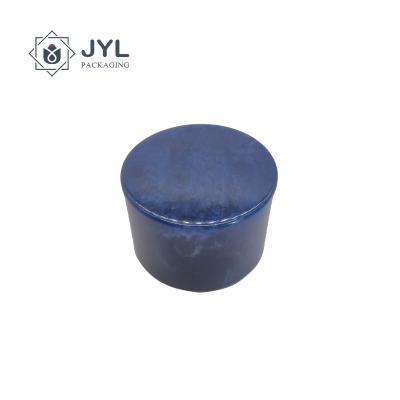 China Custom Round Resin Perfume Marble Cap for Glass Bottle 20g-80g Eco-Friendly for sale