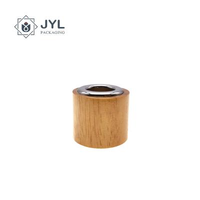 China Custom Wood Reed Diffuser Cap Antibacterial Recyclable 2000pcs MOQ Cylindrical Shape for sale