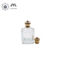China Arabian Style Crown Perfume Bottle Cap Zinc Alloy with Stone 2000 pcs MOQ for sale