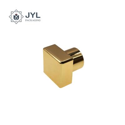 China Custom Aluminum Perfume Caps Cover Lid for FEA15 Golden Rose Gold Mat Silver 20mm for sale