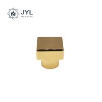 China Custom Aluminum Perfume Caps Cover Lid for FEA15 Golden Rose Gold Mat Silver 20mm for sale