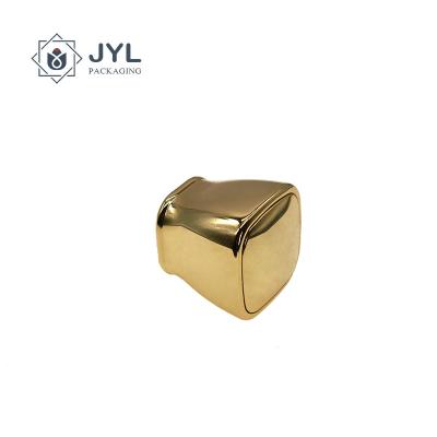 China Heavy Duty Zamac Perfume Cap Customized Design With Engraved Logo Different Color Available for sale