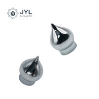 China Custom Round Heavy Zinc Alloy Metal Perfume Cap Lid 3.5cm Antibacterial Anti Corrosion for sale