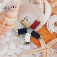 China Custom Zinc Alloy Zamac Perfume Cap Europe Style Engraved Logo 2000pcs MOQ for sale