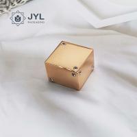 China Custom Shinny Aluminum Alloy Perfume Caps with Diamond Logo 20mm 30mm for sale