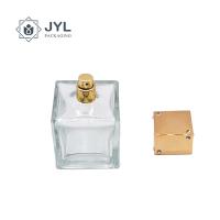 China Rectangle Aluminum Perfume Caps Lid Plating Painting Anti Strong Perfume 12 Years Manufacturer for sale
