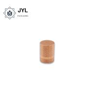 China Rose Gold Aluminum Alloy Cap for FEA15 Perfume Bottle with Custom Engraved Logo for sale