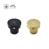 China Custom Zamac Perfume Bottle Caps 20mm for Luxury Niche Brands Arabian Style for sale