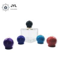 China Arabian Style Metal Perfume Bottle Cap with Stone for Luxury Niche Brands 85g for sale