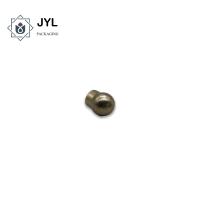 China Lightweight Cologne Bottle Caps , Ball Shape Zamac Perfume Cap for sale