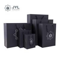 China Moistureproof Shopping Bag with Ribbon Handle SA8000 Paperboard 1000pcs MOQ for sale