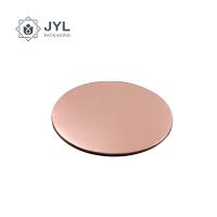 China Custom Resin Candle Lid Cover Round Marble Effect Dustproof 80mm 100mm for sale