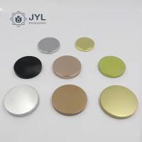 China Shatterproof Silver Black Metal Candle Lids 80mm Anticorrosive for sale