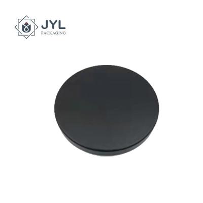 China Custom Zinc Alloy Candle Lid with Engraved Logo Dustproof Cover for Glass Jar 80mm for sale