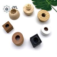 China Custom Wooden Reed Diffuser Cap Anti Volatile Moisture Proof 2000 pcs MOQ for sale